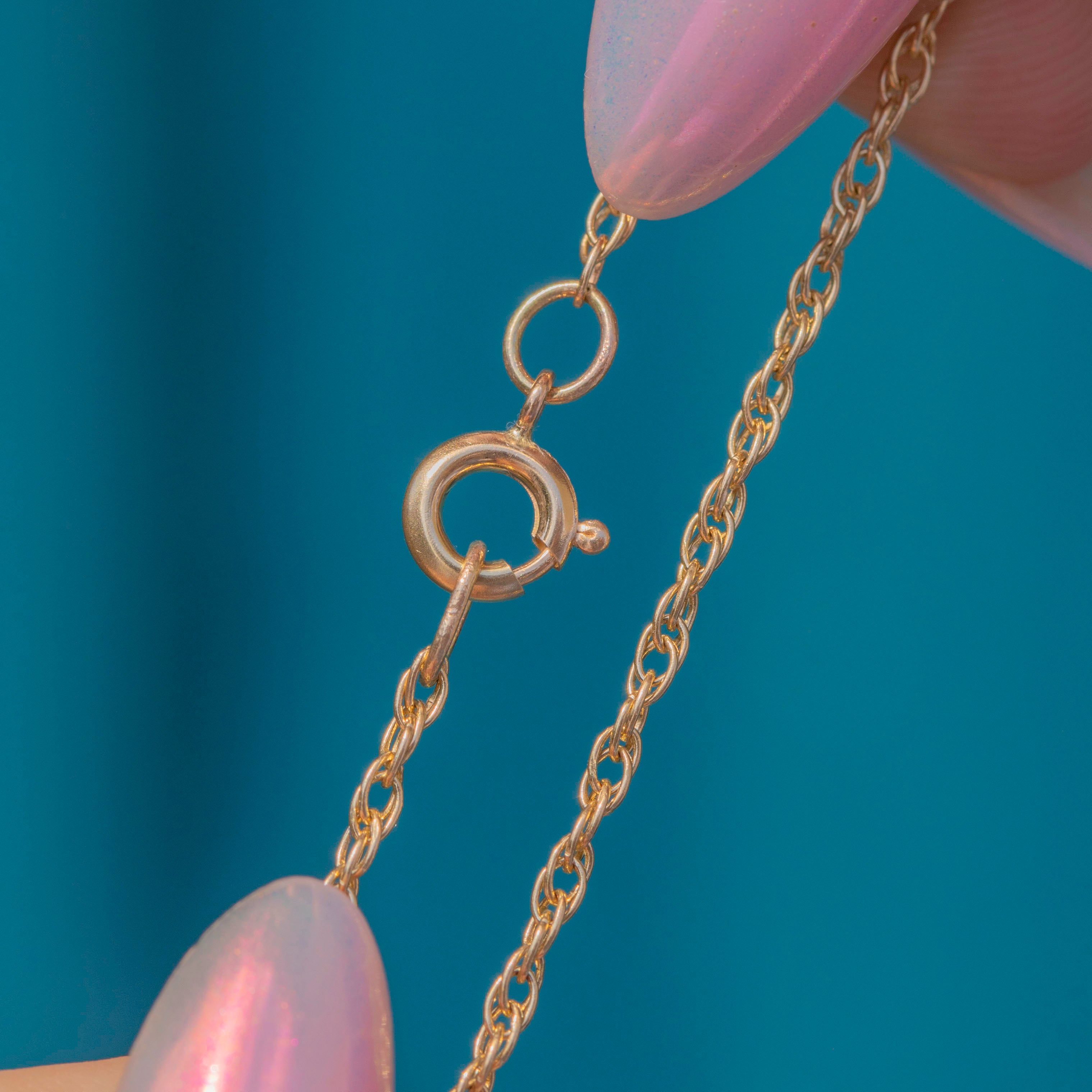 18" 9ct Gold Prince of Wales Chain