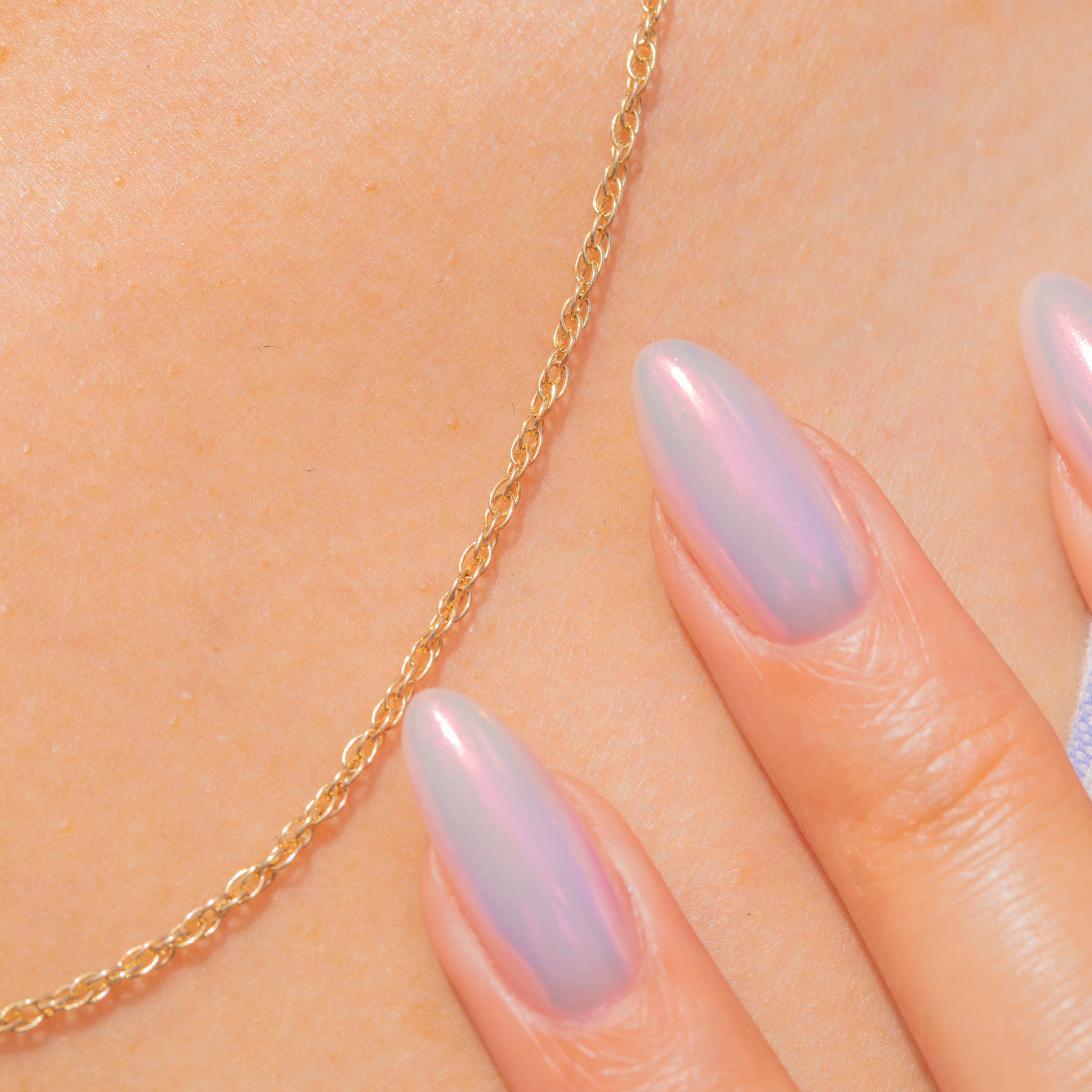 18" 9ct Gold Prince of Wales Chain