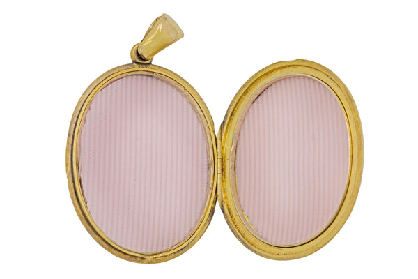 Victorian 15ct Gold Amity Eternity Infinity Locket – Lillicoco