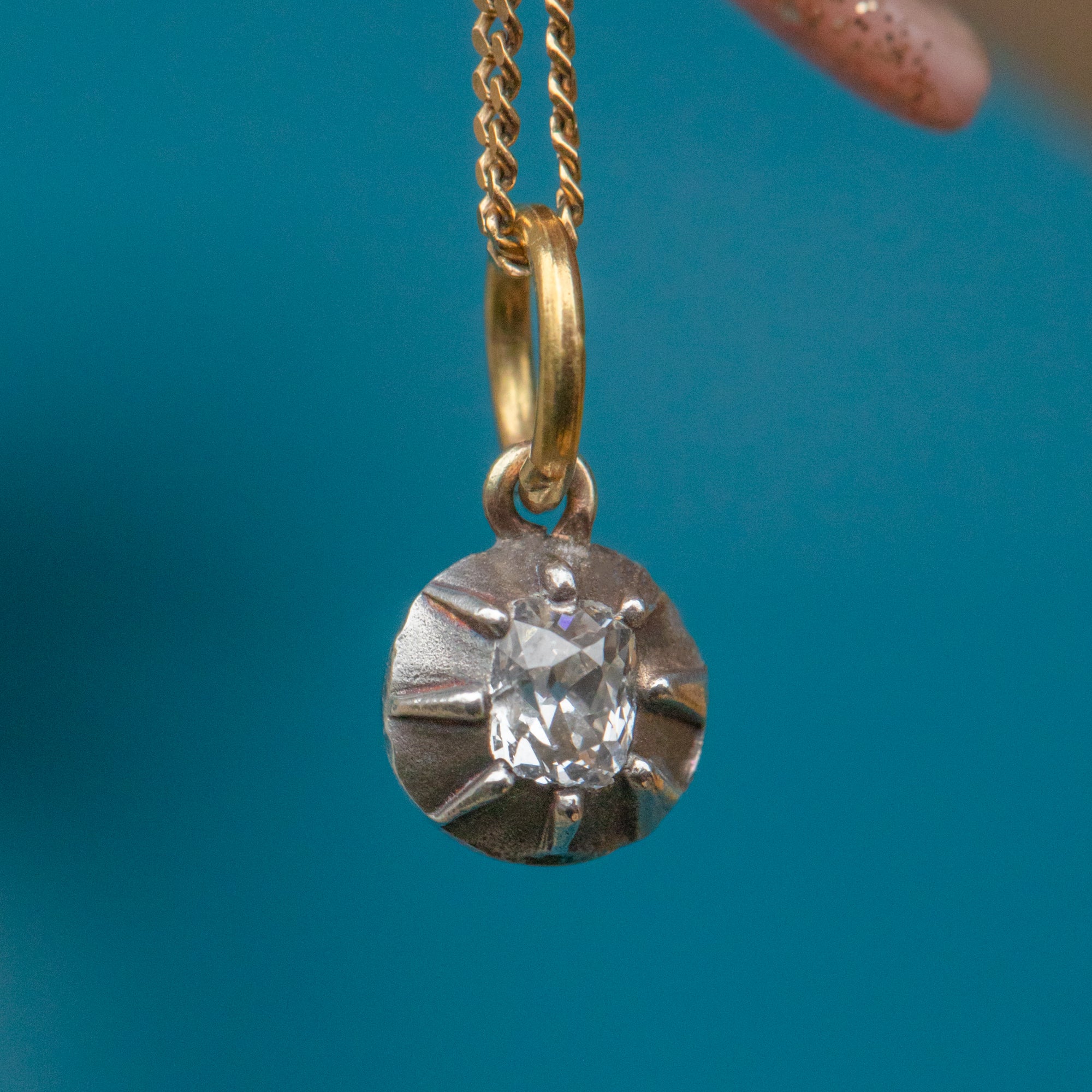 Antique Peruzzi Cut Diamond Charm – Lillicoco