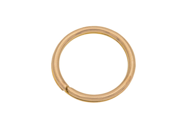 Antique Solid 9ct Gold Split Ring, 17mm – Lillicoco